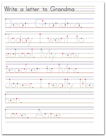 StartWrite: Handwriting Worsheet Wizard